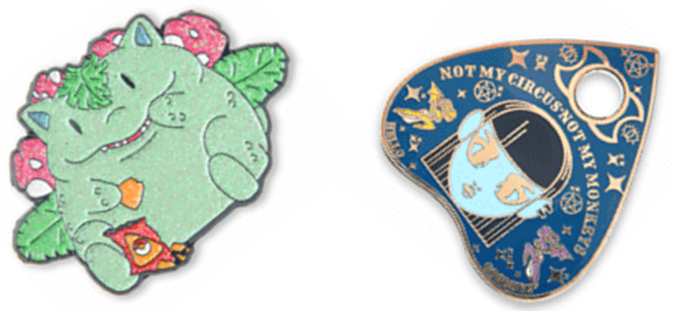 Soft Enamel Pins VS Hard Enamel Pins | The True Difference