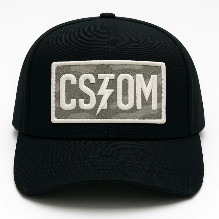 Custom Baseball Hats with Patch | No Minimum & Fast Turnaround