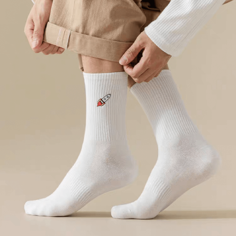 Custom Embroidered Socks | Personalized Logo Stitching | Vivipins