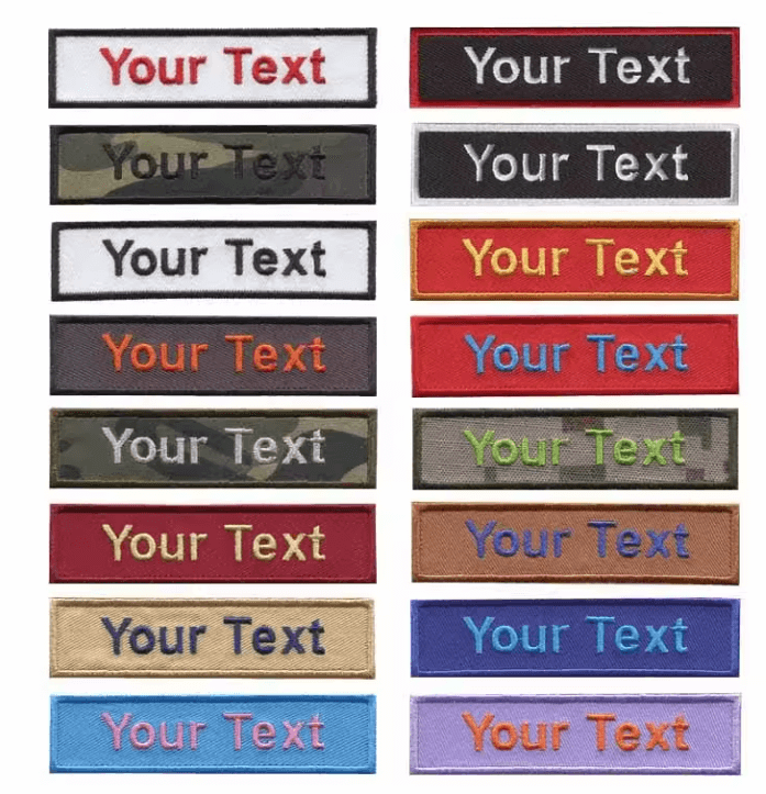 Custom Letter Patches - Fast & Easy | Vivipins