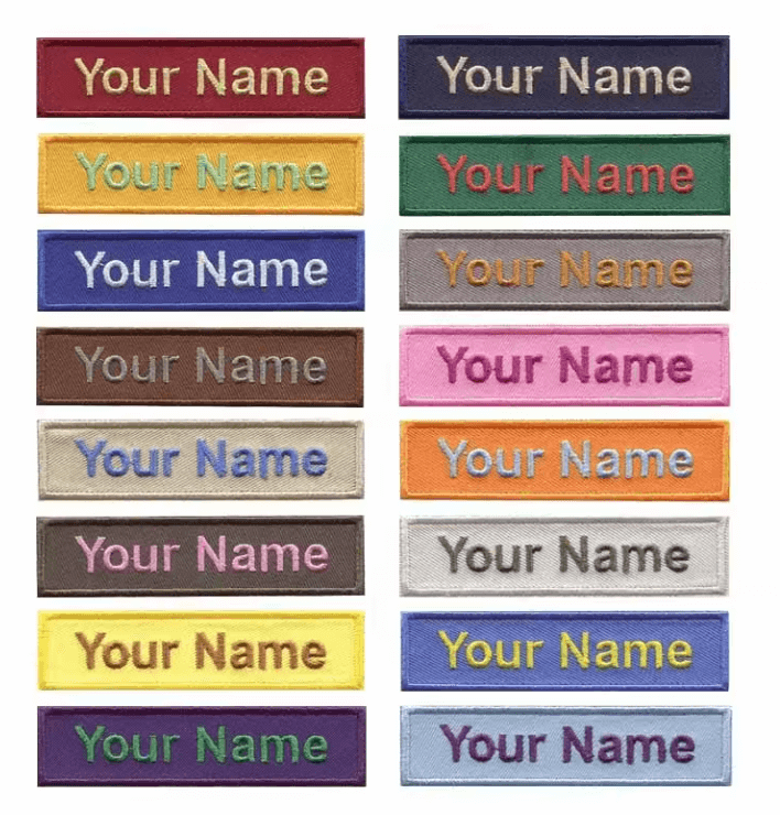 Custom Letter Patches - Fast & Easy | Vivipins