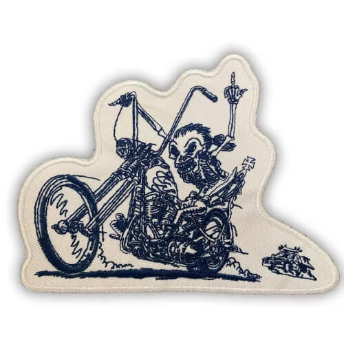 Custom Motorcycle Patches | Vivipins