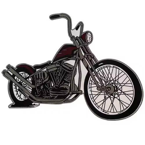 Custom Motorcycle Patches | Vivipins