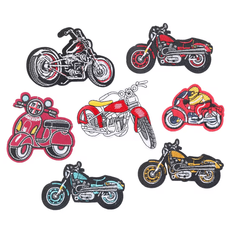 Custom Motorcycle Patches | Vivipins