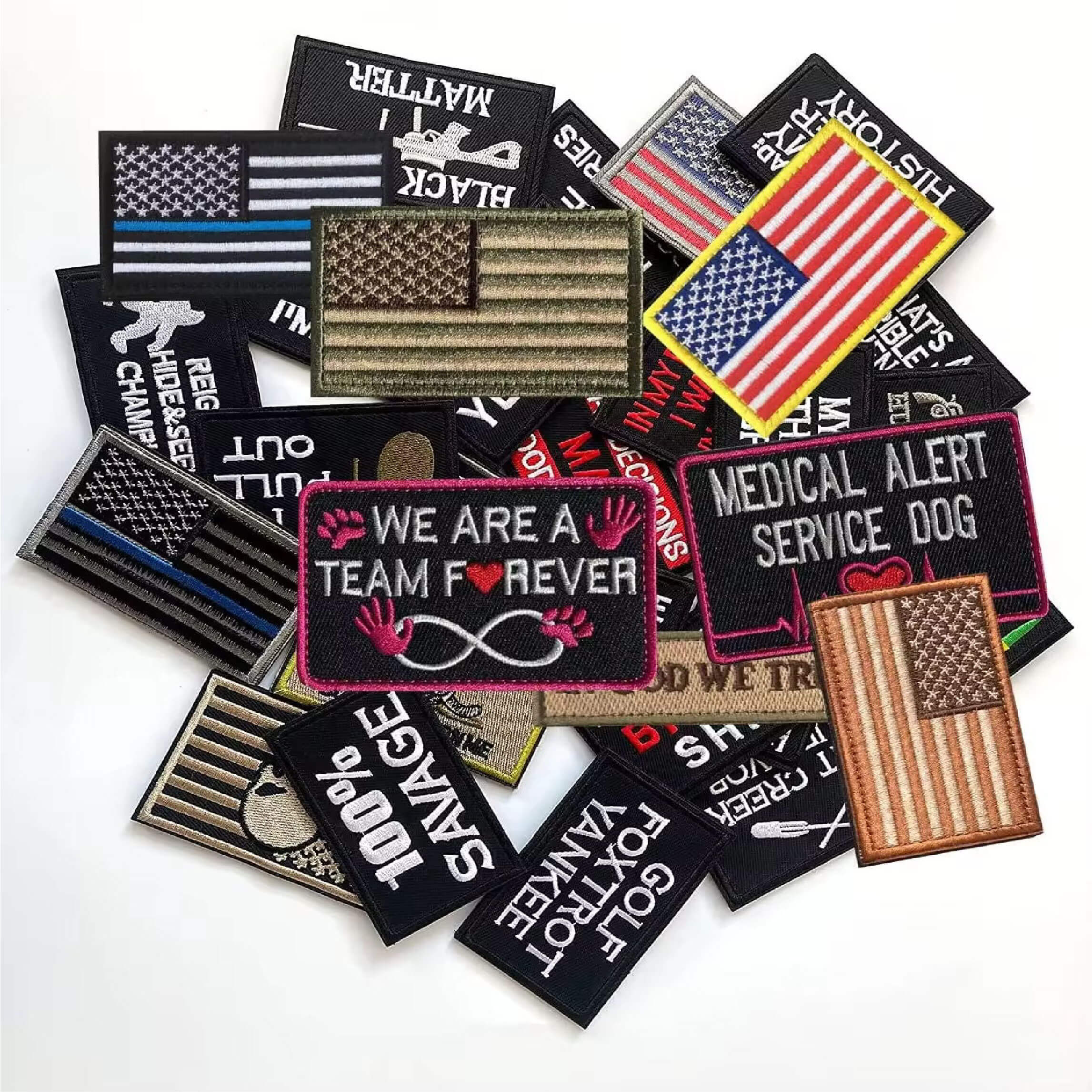 Custom Morale Patches | No MOQ | Free Shipping | Vivipins