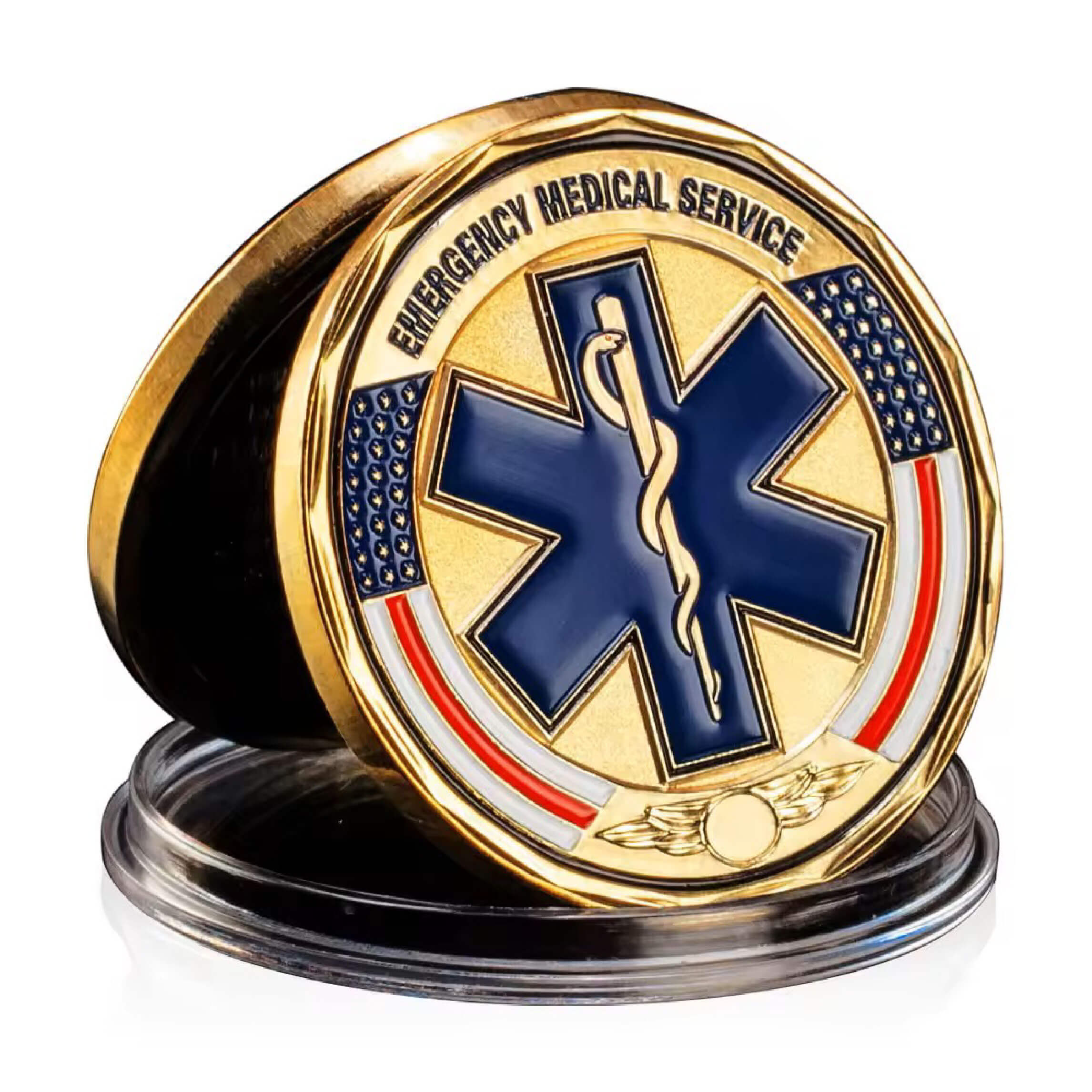 Custom EMS Challenge Coins | Vivipins