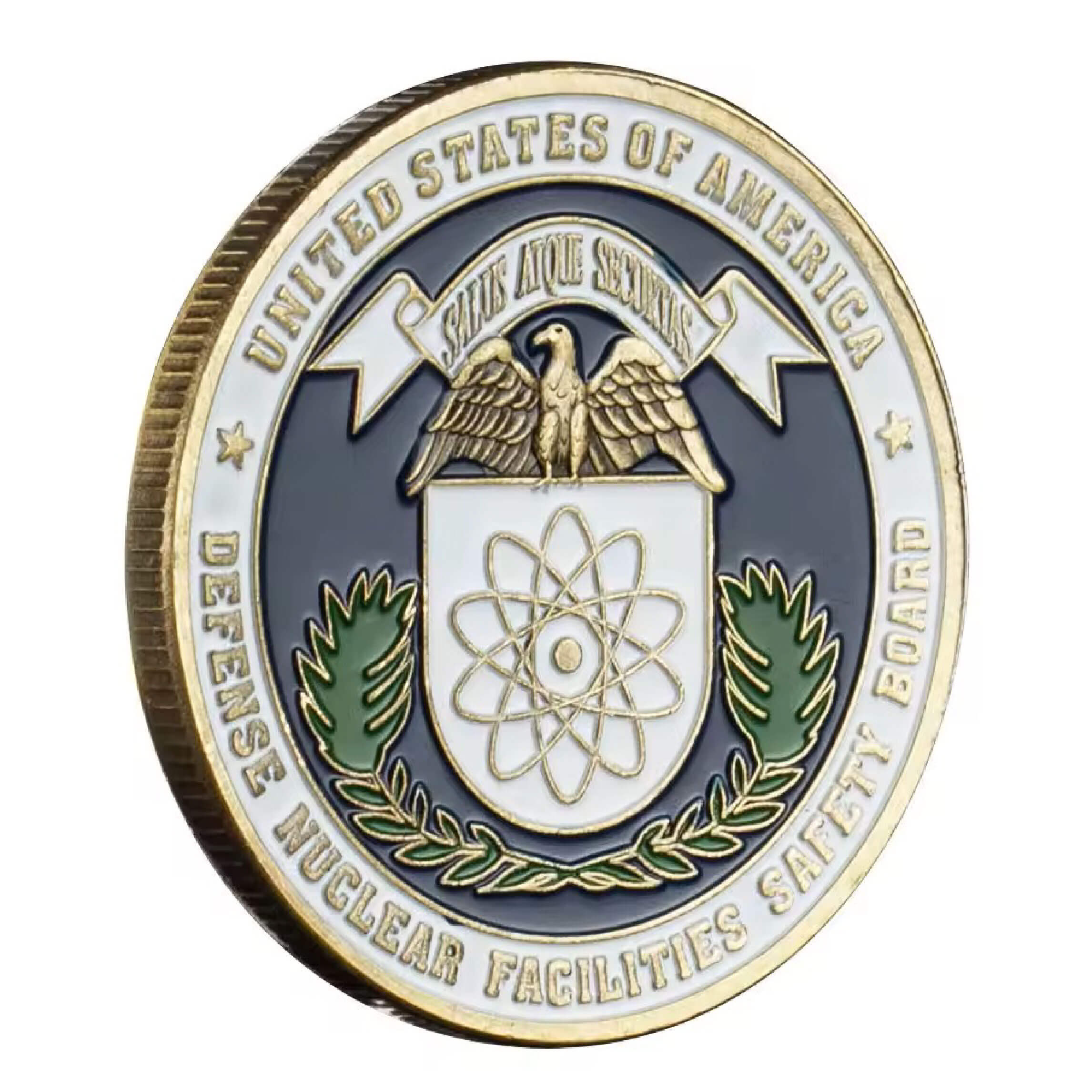 Design Your Own Safety Challenge Coin [20% Off] | Vivipins