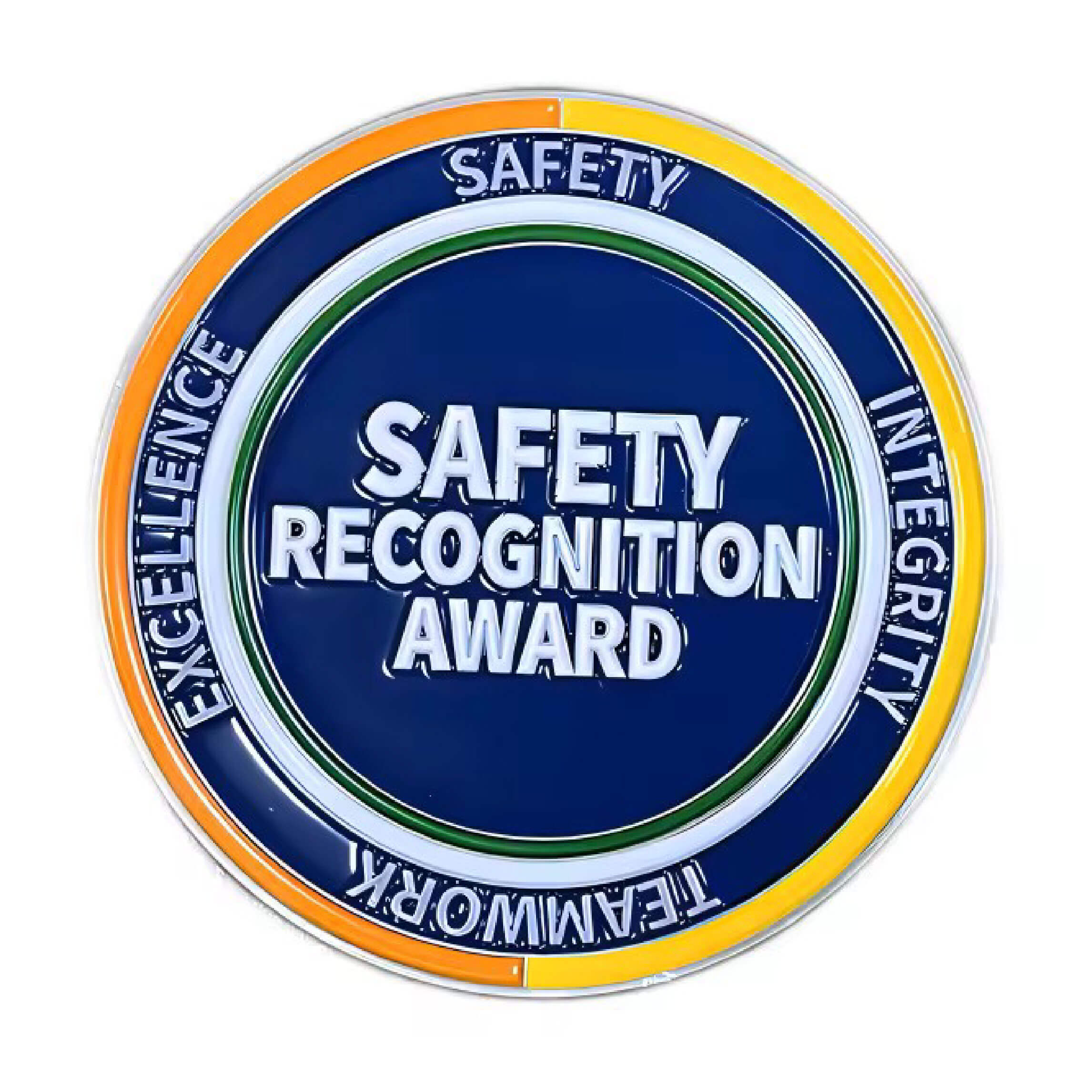 Design Your Own Safety Challenge Coin [20% Off] | Vivipins