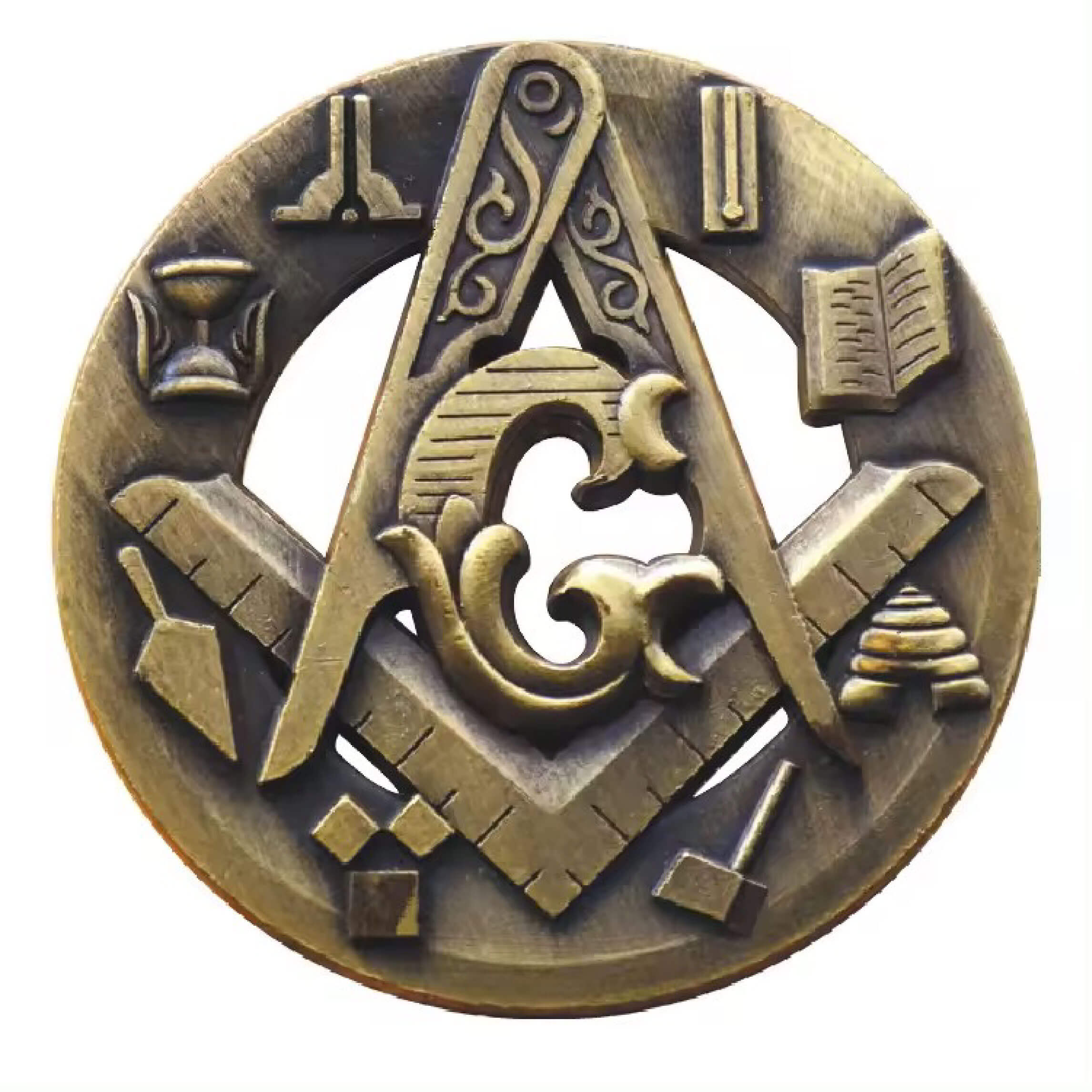 Custom Masonic Challenge Coins - Free Shipping | Vivipins