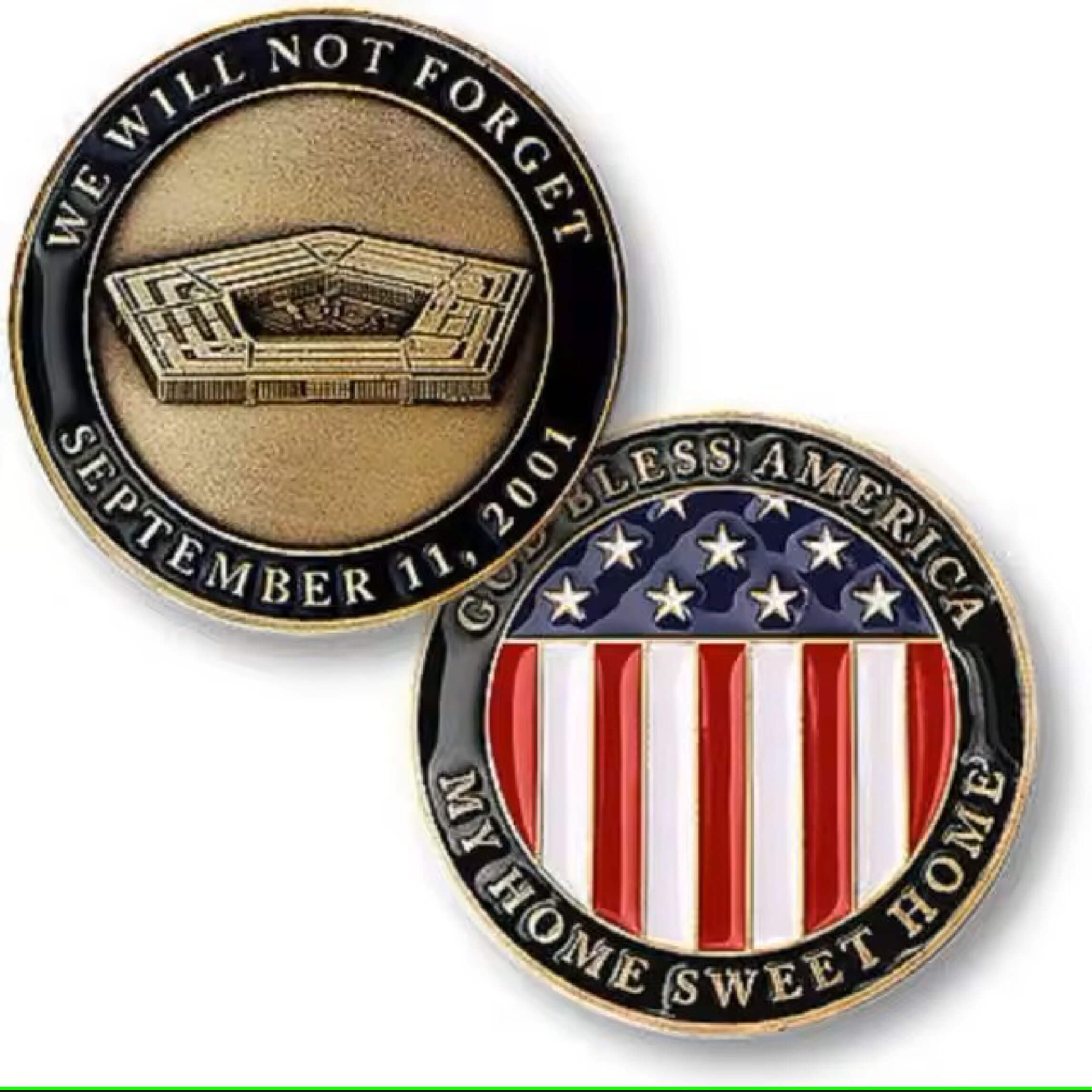 Custom 911 Challenge Coins Save 20% | Vivipins