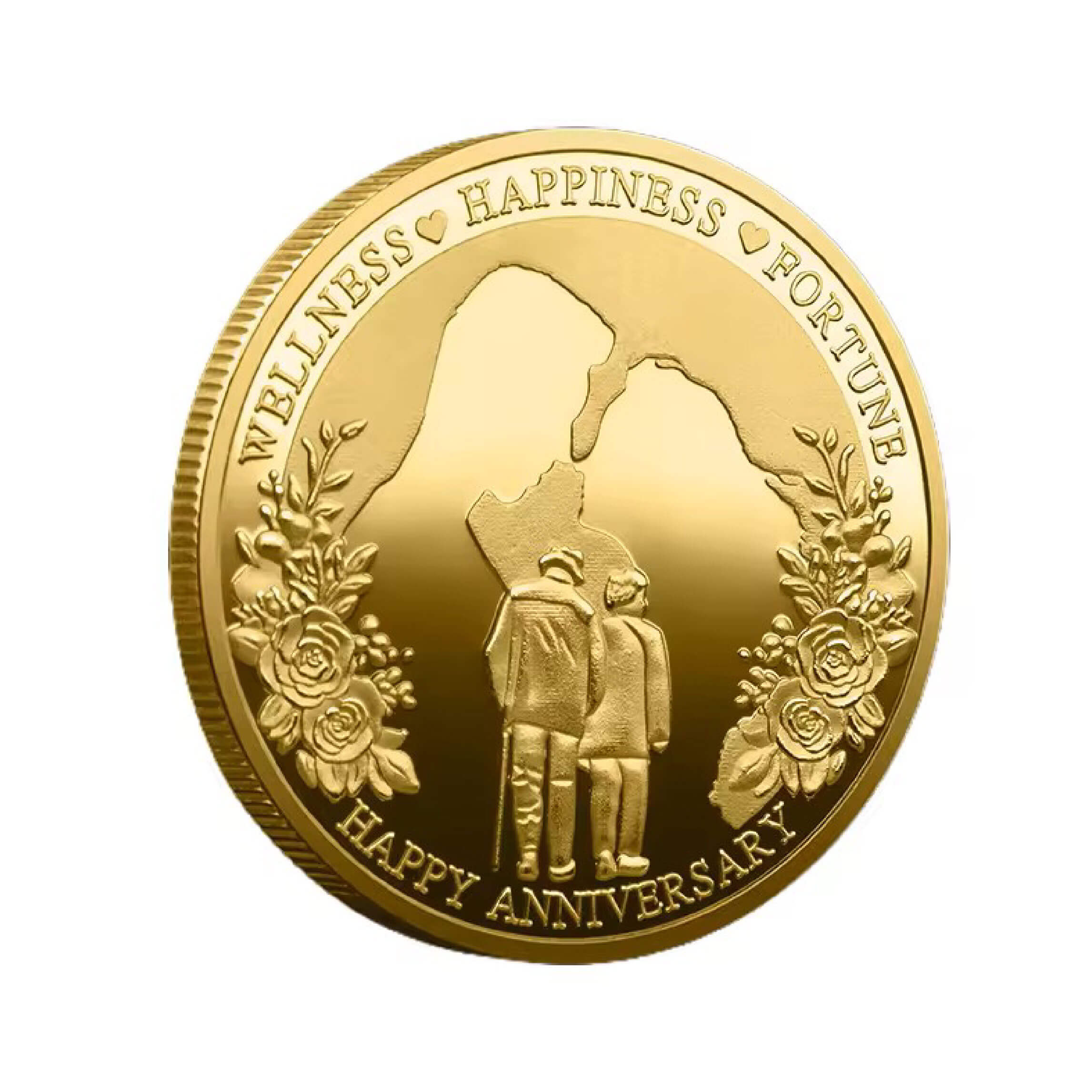 Custom Wedding Challenge Coins | Vivipins