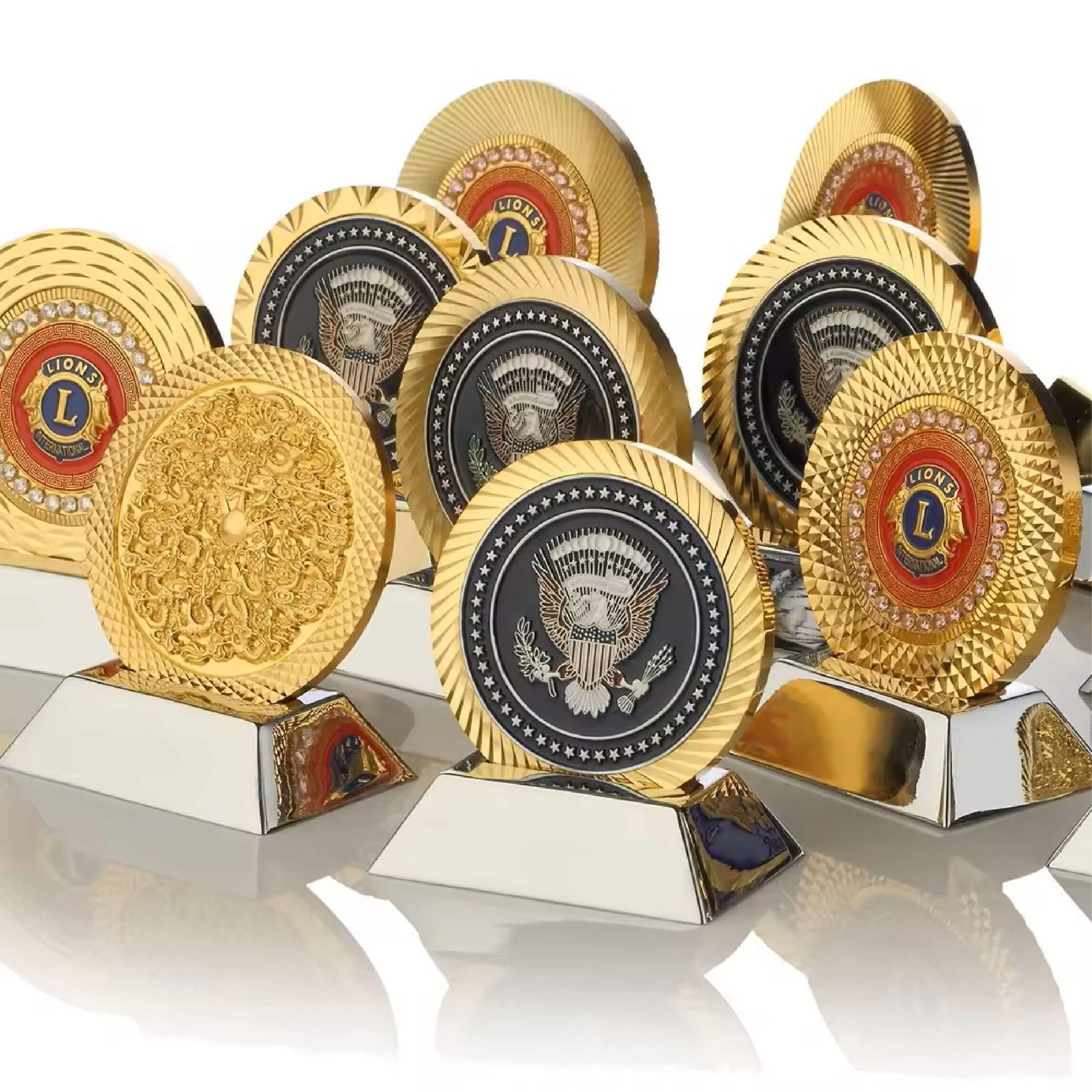 Custom 3D Challenge Coins | Vivipins