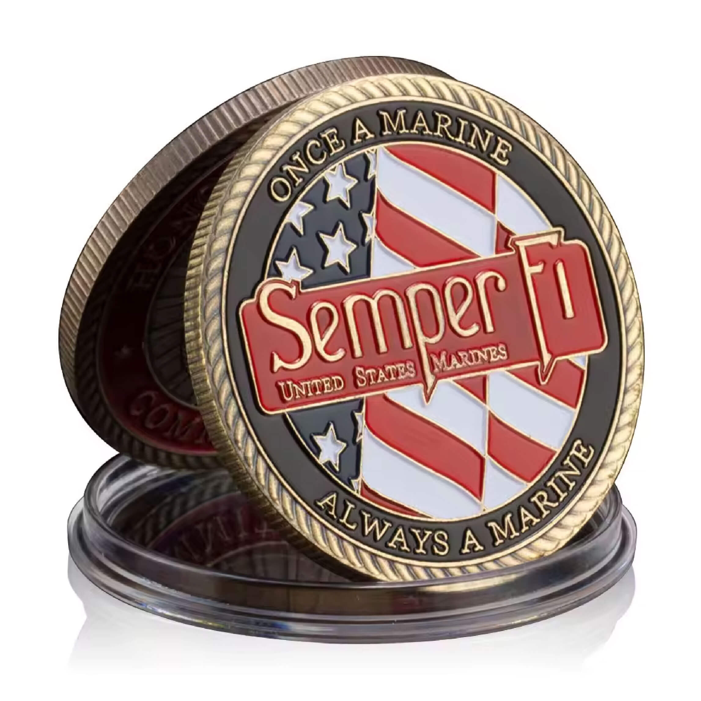 Custom Marine Corps Challenge Coin | Vivipins