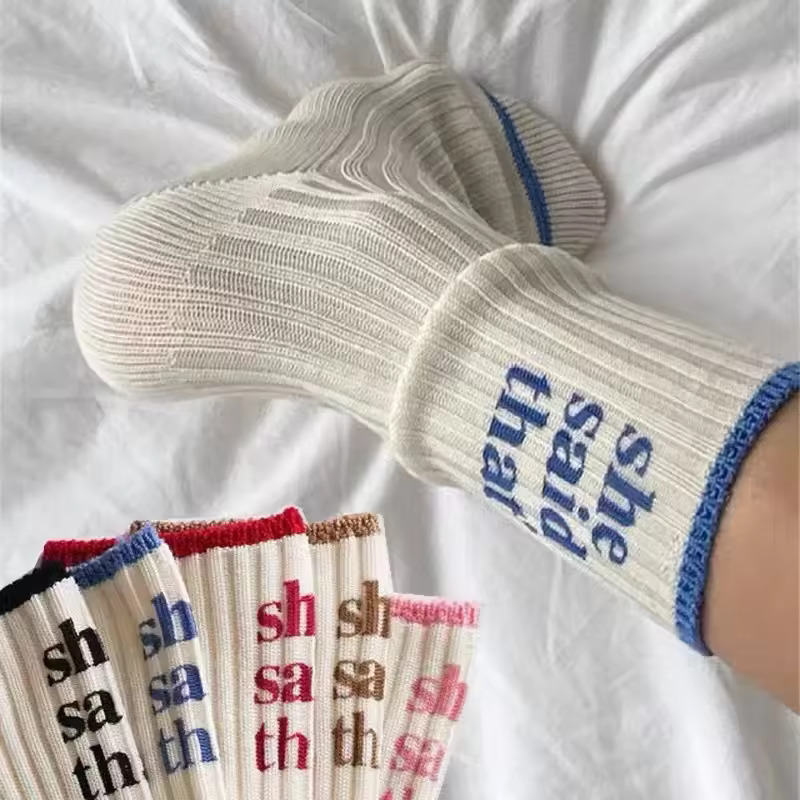 Socks with Words - Expressive Designs for Comfort & Uniqueness